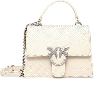 Pinko sac &agrave; main Love One - Blanc