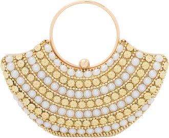 Faina Minaudi&egrave;re Minaudi&egrave;re Frauen Beige