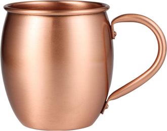 Generic Moscow Mule Tassen, 530 ml, handgefertigte Kupferbecher f&uuml;r Cocktails, Zuhause, K&uuml;che, Bar, Weihnachten, Bier, Tee, Wasser, Getr&auml;nke