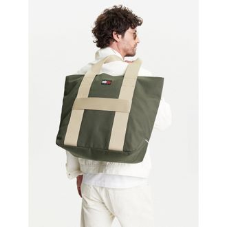 Tommy Jeans Tasche Tommy Jeans Retro Cool Tote AM0AM13278 Khakifarben