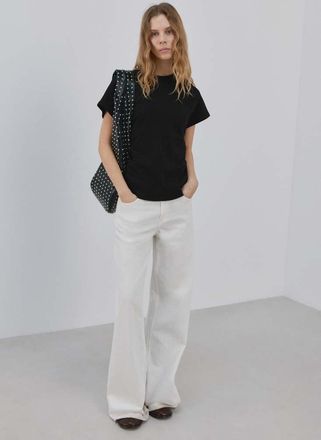 Mango T-shirt coton manches courtes noir - Femme - XXS - MANGO