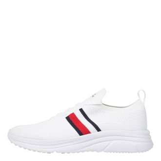 Tommy Hilfiger Herren Runner Sneaker Sportschuhe, (White), 40