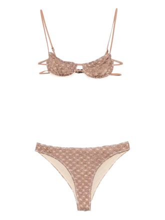 Missoni lace bikini - Braun