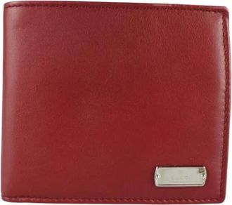 Gucci unisex, Pre-owned, Rouge, Taille: ONE Size Pre-owned Cuir petite-maroquinerie