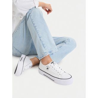 Beverly Hills Polo Club Sneakers aus Stoff Beverly Hills Polo Club CEOWB-V12-842 Wei&szlig;