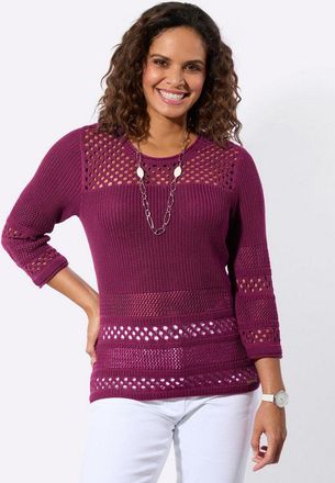 Witt Strickpullover Ajourpullover