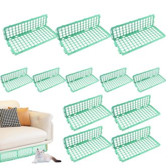 Generic Unterbettsperre - Kunststoff Sicherheitsstopper 12er Set Schutzdesign Tierfreundliche Funktion | F&uuml;r Schlafzimmer Wohnzimmer Spielzimmer M&ouml;bel Organis
