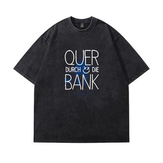 Generic Alexander Eder Quer durch die Bank Tour 2026 T-shirt vintage en coton d&eacute;lav&eacute;, 01, XXS