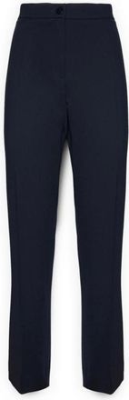 Elena Miro Femme, Pantalons, Bleu, Taille: 54 FR Pantalon Milano Stitch