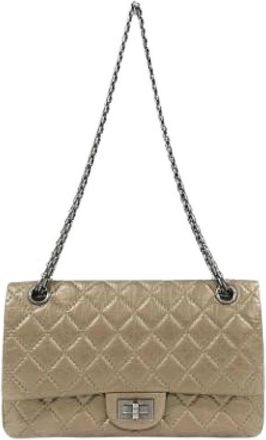 Chanel Pre-owned Sac bandouli&egrave;re vintage - Femme - Pre-owned - Beige - Taille: ONE Size