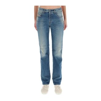Diesel Femme, Jeans, Bleu, Taille: W26 1989 D-Mine Wide Leg Jeans