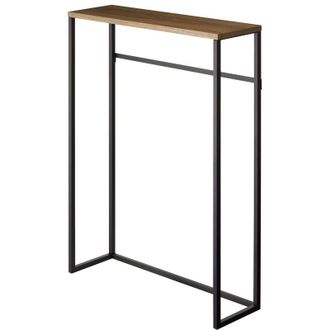 Yamazaki Tableware Konsolentisch aus Metall und Holz - L60 cm