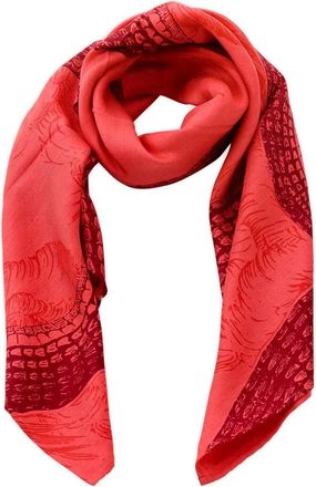 Friendly Hunting Tücher & Schals - Tuch aus Seide - Gr. unisize - in Rot - für Damen