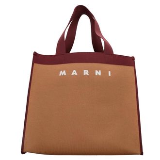 Marni Stofftasche - - Bags - Damen - Braun - ONE SIZE