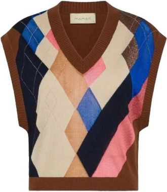 Momoni Femme, Pulls, Multicolore, Taille: 38 FR Hollyhock Gilet