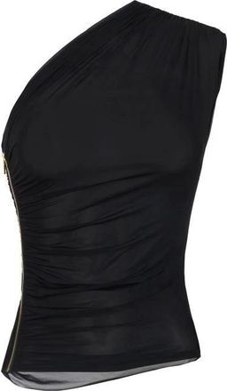 Elisabetta Franchi Femme, Tops, Noir, Taille: 42 FR Jersey Top