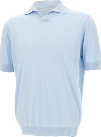 FILIPPO DE LAURENTIIS Homme, Tops, Bleu, Taille: L Polo