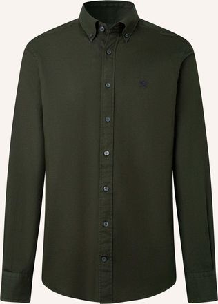 Hackett Freizeithemd Ess Gmt Dyed Oxford gruen