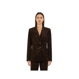 Marella Stilvoller Array Gro&szlig;er Blazer - - Jackets - Damen - Braun - XL