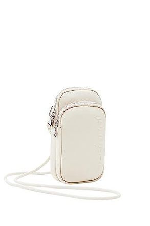 Desigual Mone_Half Logo Delphine, Portefeuille à Deux Volets aux Femmes, White, 10.5