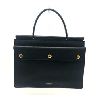 Burberry Pre-owned Leder Handtaschen - - Pre-owned - Damen - Schwarzk - ONE SIZE