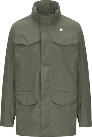 K-Way &Uuml;bergangsjacke K-WAY MANUEL STRETCH NYLON JERSEY GIUBBINO