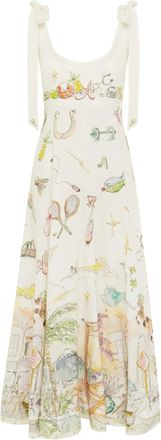 Alemais Robe Anouk Ballet Lin Al&eacute;mais