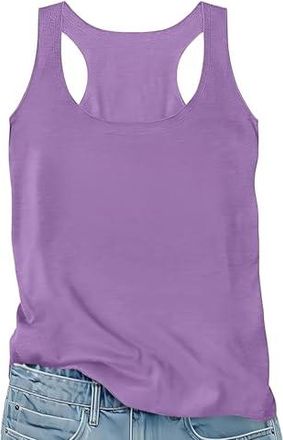 Generic Debardeur Femme Chic et &eacute;l&eacute;gant Chemisier sans Manche Imprim&eacute; D&eacute;bardeur Crop Top Ete Haut Chic et Elegant Caraco Vetement Femme Tee Shirt sans Manche 