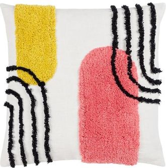 furn. Heya Home Elmer hat 100% Baumwollkissenabdeckung getuftet