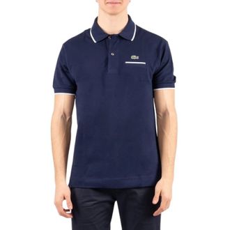 Lacoste Klassisches L.12.12 Poloshirt mit Tasche - - Tops - Herren - Blau - XL