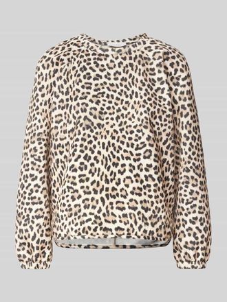 Rich & Royal Sweatshirt mit Ballon&auml;rmeln