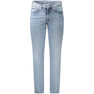 Calvin Klein Homme, Jeans, Bleu, Taille: W30 L32 Jean en Coton Bleu Clair & Pantalon