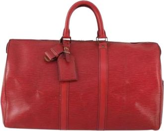 Louis Vuitton unisex, Pre-owned, Rouge, Taille: ONE Size Sac Week-end Pre-owned