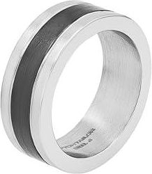 Tom Tailor Tom Tailor 2100667 Bague pour homme en acier inoxydable bicolore 8 mm Livr&eacute;e dans une bo&icirc;te cadeau