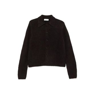Dries Van Noten Homme, Pulls, Brun, Taille: L Cardigan Ajust&eacute;