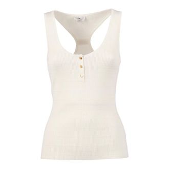 Elisabetta Franchi Damen, Oberteile, Wei&szlig;, XLGr&ouml;&szlig;e