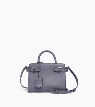 Le Tanneur Petit sac &agrave; main Emilie en cuir grain&eacute;