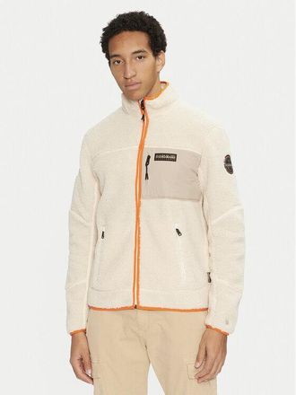 Napapijri Fleecejacke Yupik NP0A4GNT Beige Regular Fit