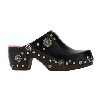 Chlo&eacute; Talis Clog - Femme - Chaussures - Noir - Taille: 38 EU