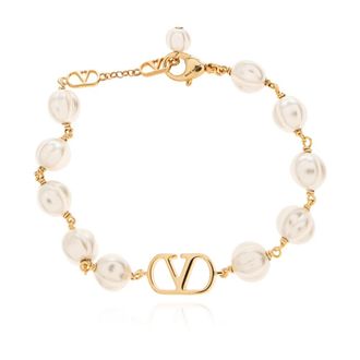 Valentino Garavani VLogo Signature Armband - - Accessories - Damen - Gelb - M