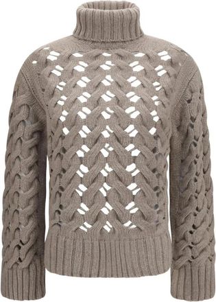 P.A.R.O.S.H. Rollkragenpullover - - Knitwear - Damen - Braun - L