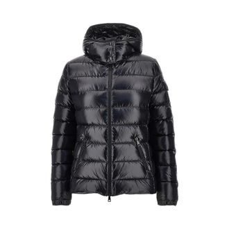 Moncler Padded nylon downjacket with logo patch Woman III