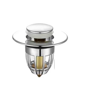 Generic Waschbeckenst&ouml;psel, Anti-Geruch, Pop-Up-Bounce-Kern, Waschbecken-Stopper, Haarf&auml;nger, Dusche, Waschbecken, Sieb, Edelstahl, Pop-Up-Filterpresse(C80 Pl