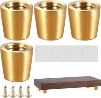 Generic Schreibtischf&uuml;&szlig;e,4er Set Sofas | Rutschfeste M&ouml;belf&uuml;&szlig;e F&uuml;r Bett Nachttisch Schrank Schreibtisch Stuhl Sofa