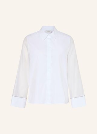 PESERICO Peserico Hemdbluse Mit Schmucksteinen weiss