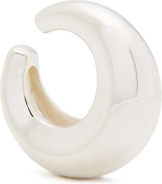 Nina Ricci concave-design ear cuff - Silber