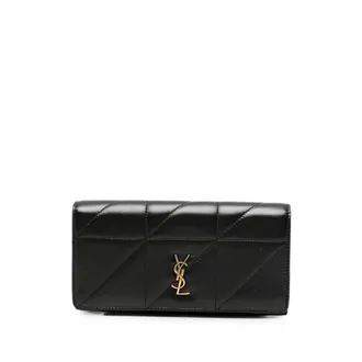 Saint Laurent Jamie Quilted Leather Wallet