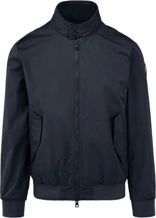 Bomboogie Homme, Vestes, Bleu, Taille: XL Jacket Collo In Piedi Tessuto Polies
