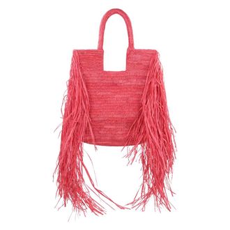 Made for a Woman Femme, Sacs, Rose, Taille: ONE Size Kifafa Frange M