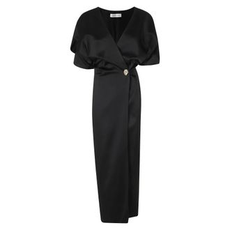 Raquel Diniz Femme, Robes, Noir, Taille: 40 FR Wrap Robes
